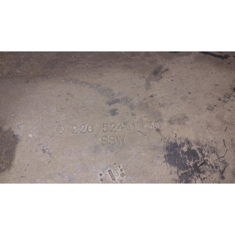 Unterfahrschutz Motor hinten Mercedes C215 W220 2205246330 2205241430 ...