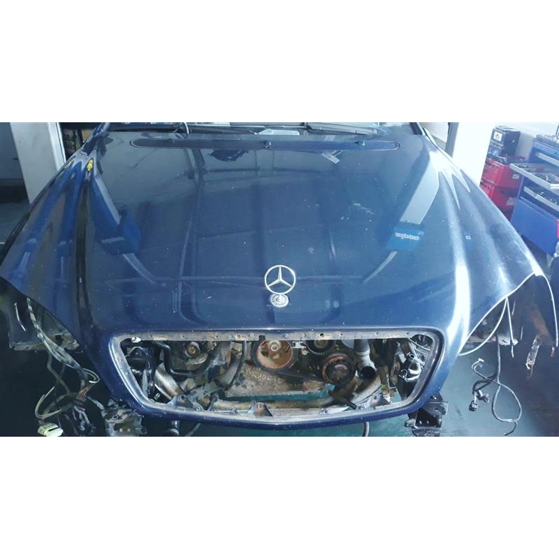 Motorhaube Aluminium 904 dunkelblau original Mercedes W220 2208800157 ...