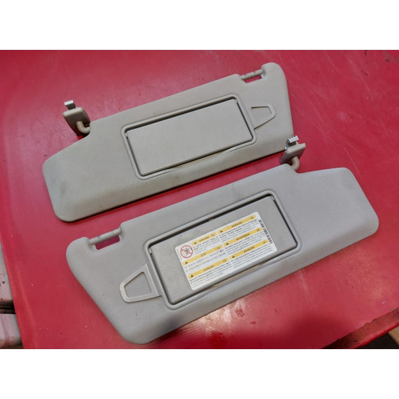 2x Sonnenblende grau Mercedes W212 S212 W218 2128108100 2128108200