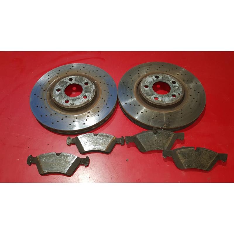 2x Bremsscheiben + Bremsklötze vorne ORIGINAL ATE Mercedes W211 S211