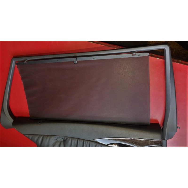 2x Türverkleidung hinten mit Rollo schwarz anthrazit Mercedes W211 S2 ...