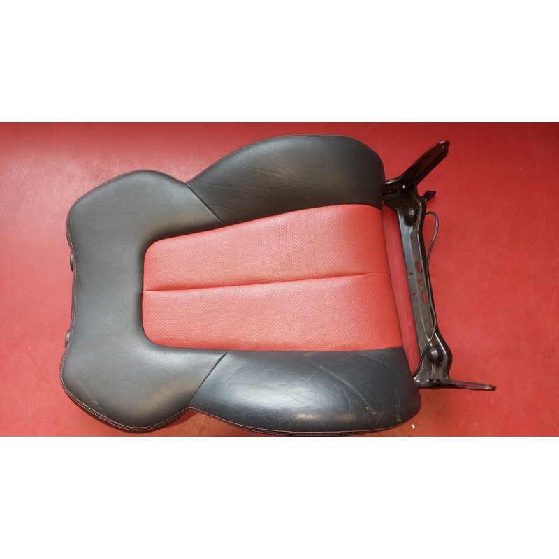 Sitzbezug Sitzlehne links rechts Leder rot 227A SLK R170 1709100547 3 ...