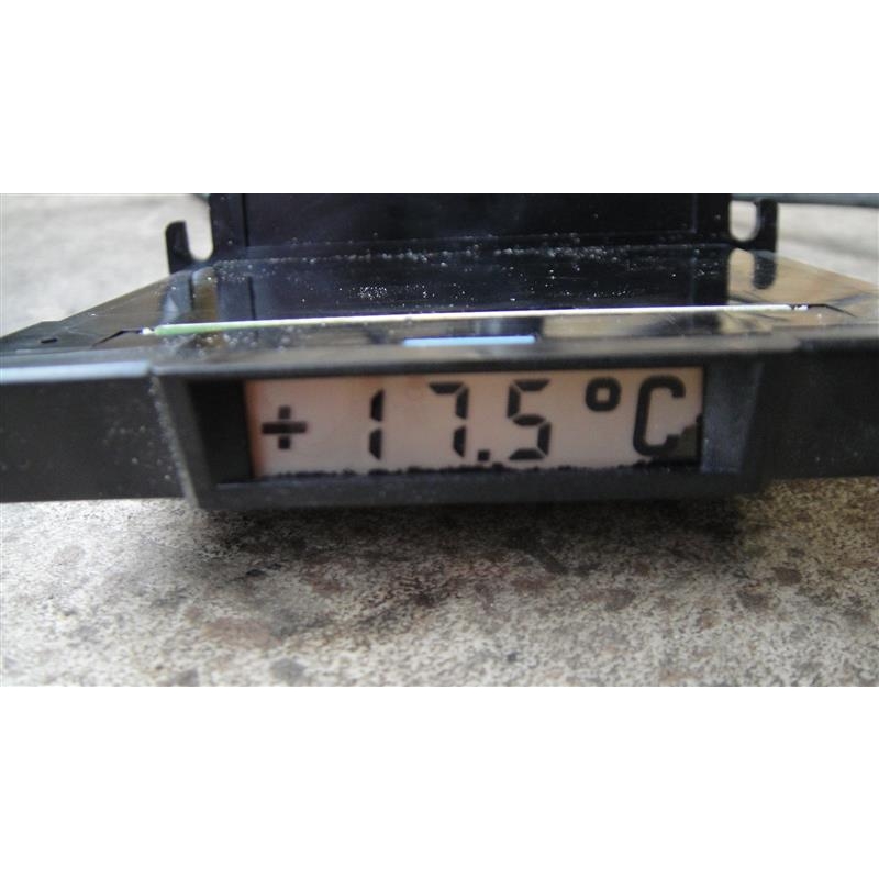 Außentemperaturanzeige ATA Nachrüstsatz Mercedes W126 SE SEL SEC 0005 ...