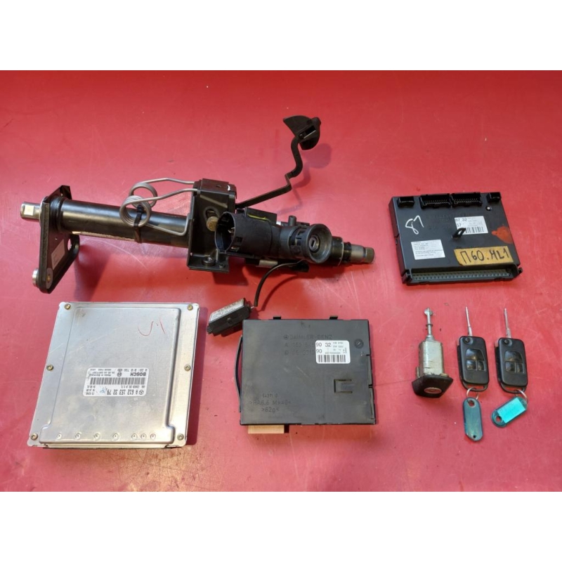 Motorsteuergerät Zündschloß Wegfahrsperre Mercedes W163 ML 270 612153 ...