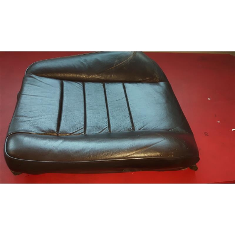 Sitzbezug Sitzlehne Fahrersitz Leder braun brasil Mercedes W126 SEC 1 ...
