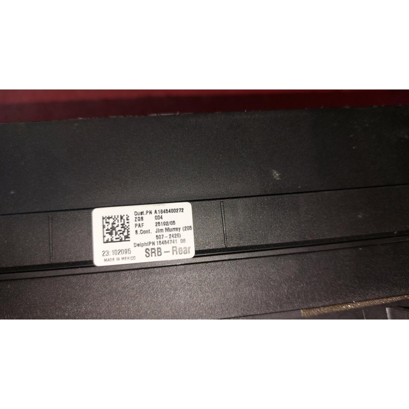 Sicherungs- und Relaismodul SAM hinten Mercedes W164 W251 1645400272 ...